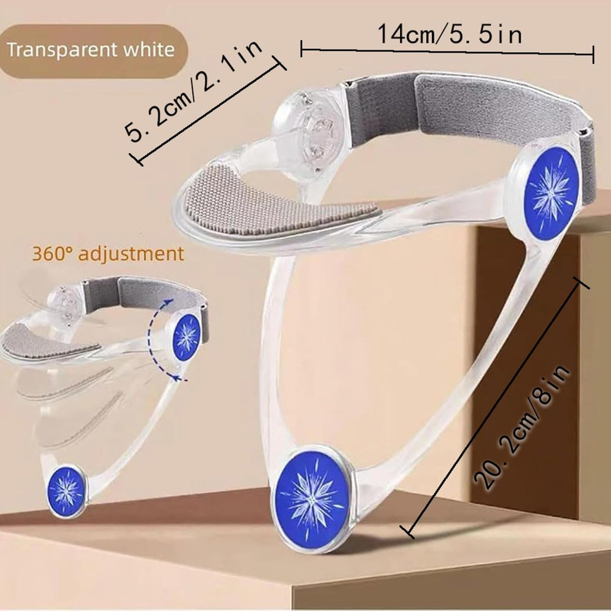 Foldable 360° Neck Brace – Adjustable Cervical Collar – TrendestLB